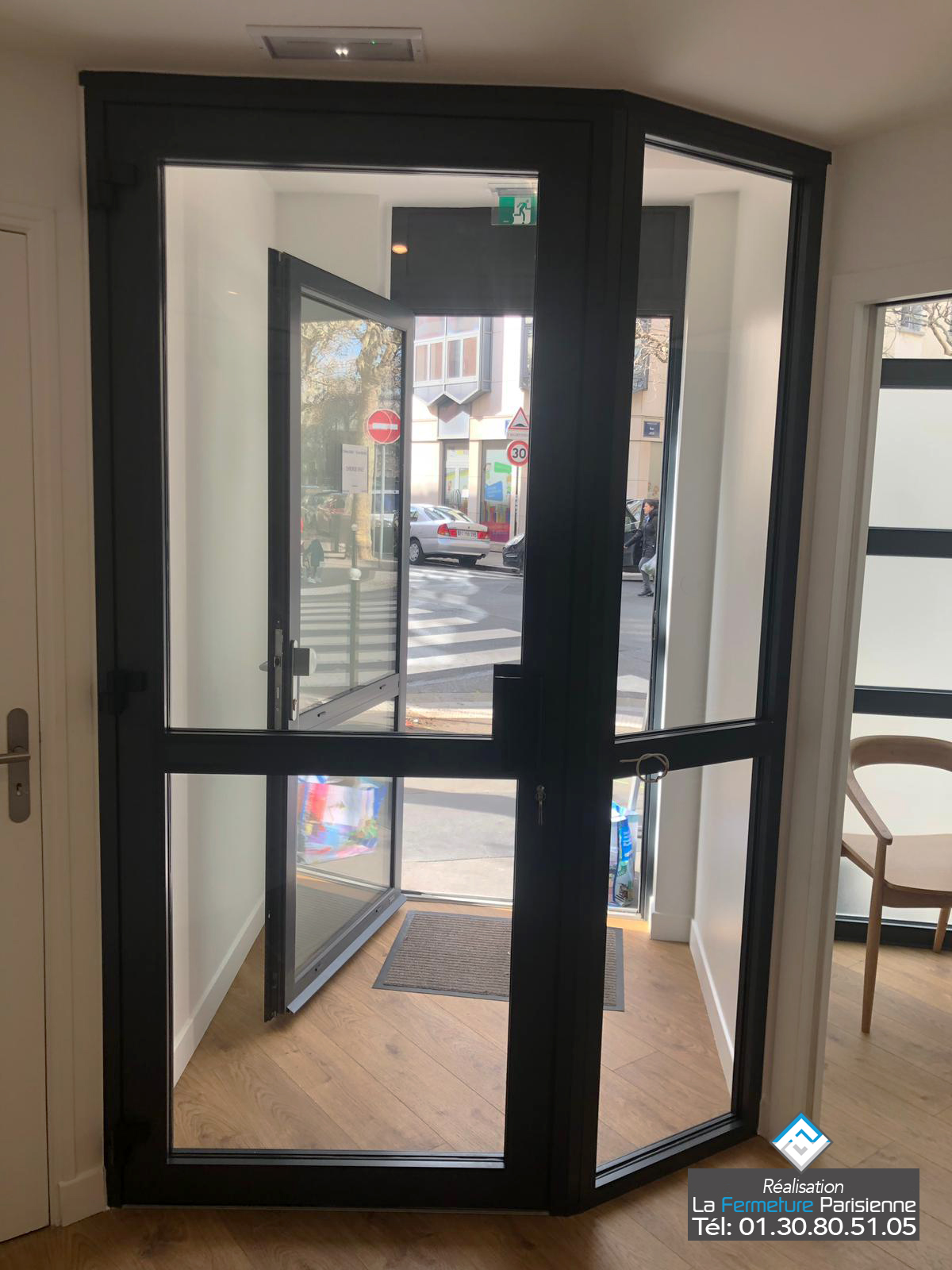 Portes grand trafic - La fermeture parisienne - Pose sur Paris et IDF